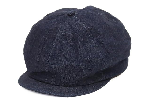 シュガーケーン アップルジャックキャップ SC02705 メンズ ハット キャスケット ワークキャップ 帽子 無地 デニム キャップ 新品