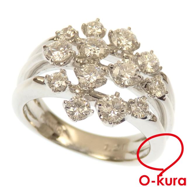 中古 ダイヤモンド リング レディース Pt900 12号 1.21ct 10.0g プラチナの通販はau PAY マーケット - 大蔵質店 | au PAY マーケット－通販サイト