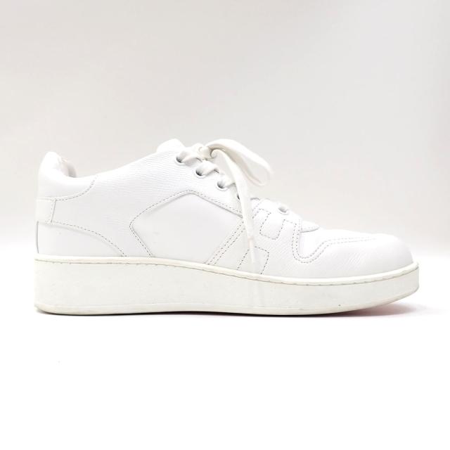 中古 エルメス フリースタイル スニーカー レディース ホワイト 23.0cm 37 レザー セリエ ローカット H222165Z 古着 アパレル