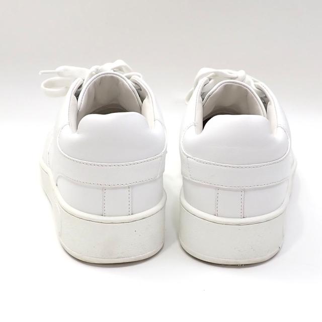 中古 エルメス フリースタイル スニーカー レディース ホワイト 23.0cm 37 レザー セリエ ローカット H222165Z 古着 アパレル