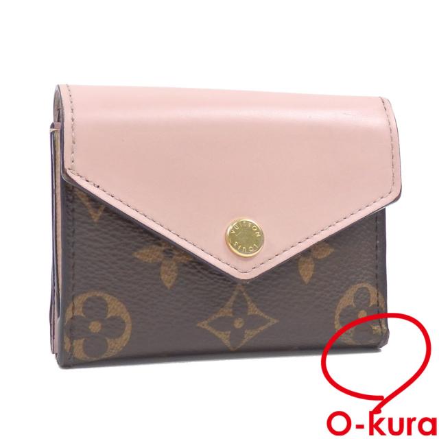 中古 ルイ・ヴィトン 三つ折り 財布 モノグラム ポルトフォイユ・ゾエ レディース M62933