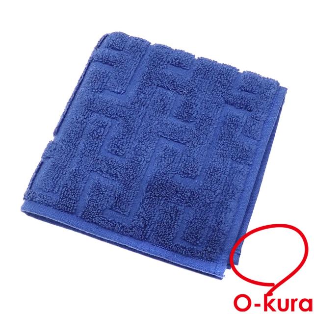 中古 エルメス カレ・タオル ハンカチ マリン 綿 HERMES ステアーズ レディース メンズ