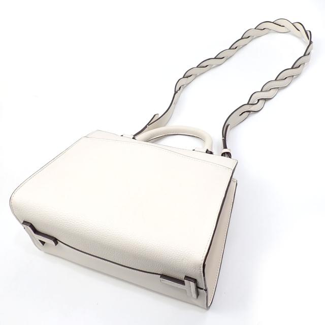 中古 トリーバーチ ハンドバッグ レディース ホワイト 白 レザー 2WAY ショルダー 斜め掛 中古 トリーバーチ ハンドバッグ レディース ホワイト 白 レザー 2WAY
