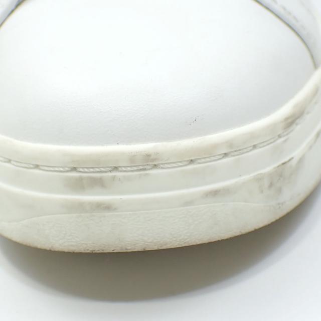 中古 ジミーチュウ スニーカー レディース レザー ホワイト 22.5cm 35 1/2 ローカット 古着 アパレル