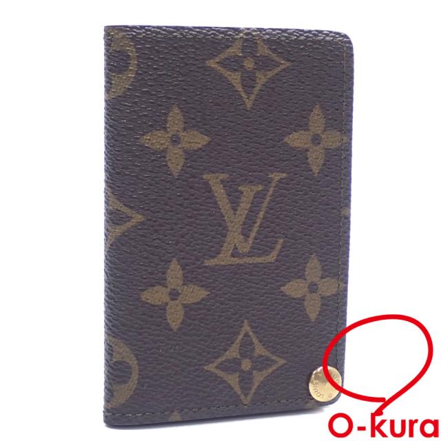 中古 ルイ・ヴィトン カードケース モノグラム ポルトカルト クレディ M60937 カード入れ レディース
