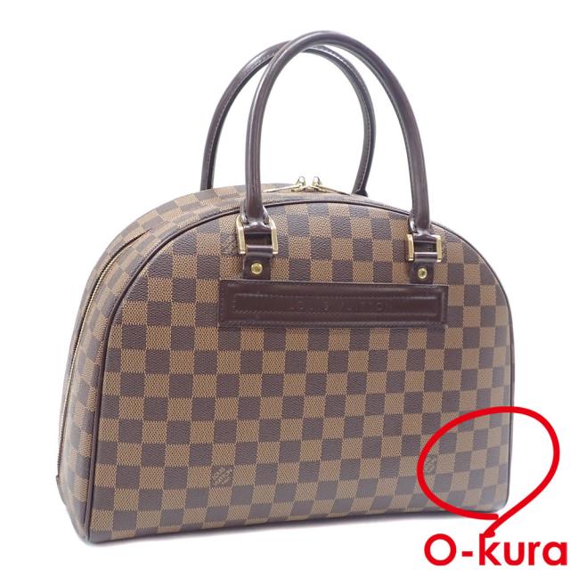 中古 ルイ・ヴィトン ハンドバッグ ダミエエベヌ ノリータ レディース