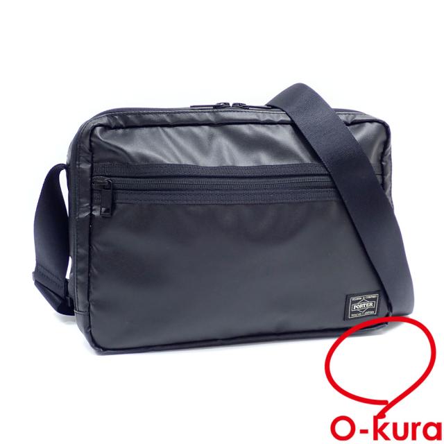 中古 ポーター タクティカル ショルダーバッグ メンズ ブラック 黒 STAMOID LIGHT スタモイドライト 654-07072 斜め掛け