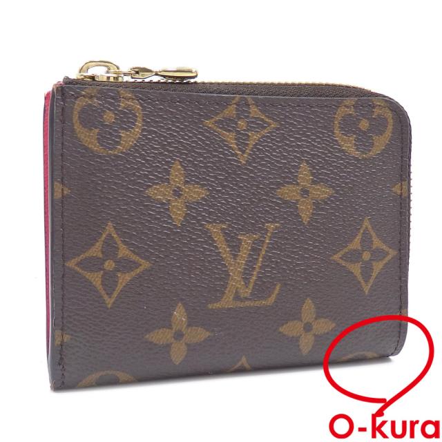 中古 ルイ・ヴィトン L字ファスナー 財布 モノグラム ポルトフォイユ・ノア コンパクト レディース M83676 グレナード