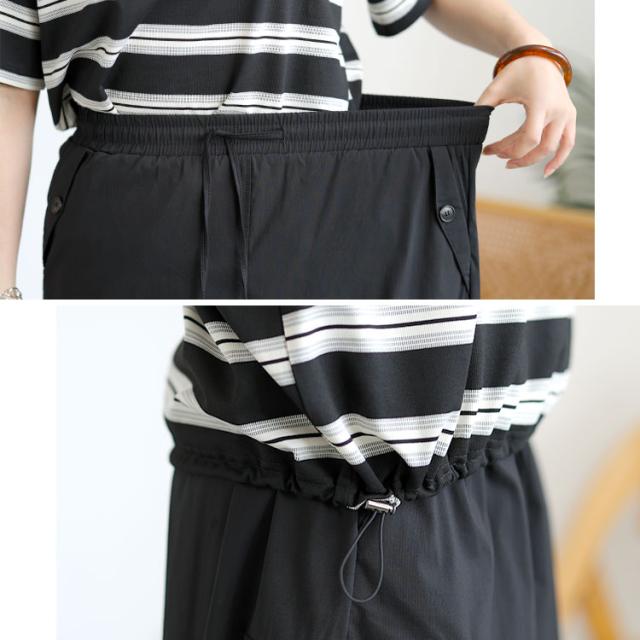 秋新作 大きいサイズ レディース トップス スカート セットアップ