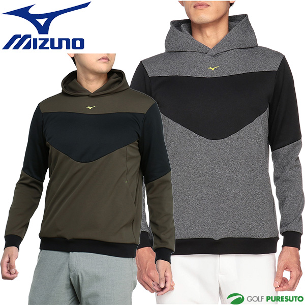 【在庫処分】ミズノ ゴルフ 長袖 サーマルチャージパーカー メンズ E2MCA021 リカバリーアフターウエア ゴルフウェア