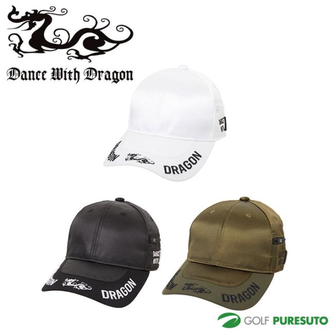 ダンスウィズドラゴン サイドポケット キャップ D3-148121 帽子 ユニセックス ゴルフウェア 2023年秋冬モデル DANCE WITH DRAGON