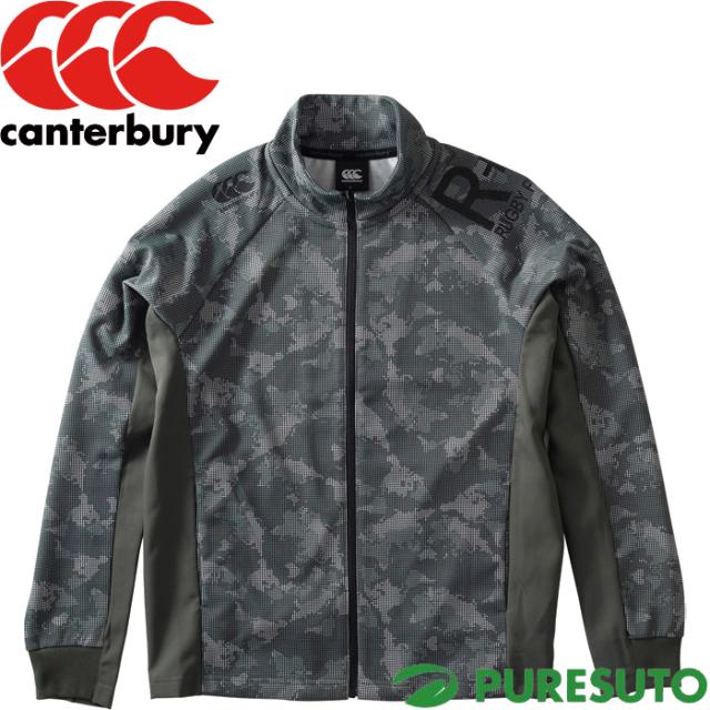 【在庫処分】カンタベリー Canterbury 長袖 フルジップ トレーニング スウェットジャケット メンズ RP40535P ラグビー ブルゾン アウター スポーツ ジム タウンユース 秋冬モデル 20FW