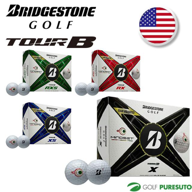 【US仕様】ブリヂストン ゴルフ ゴルフボール TOUR B X／TOUR B XS／TOUR B RX／TOUR B RXS 1ダース 2024年モデル MINDSET BRIDGESTON ...