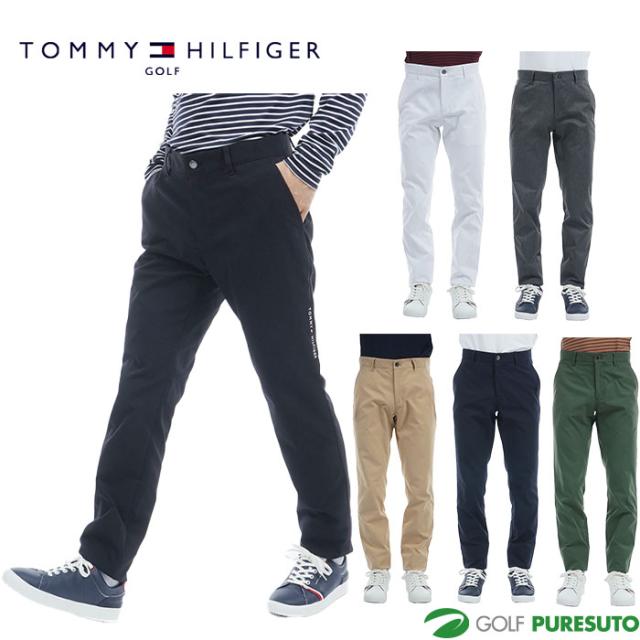 トミーヒルフィガー ゴルフ ベーシック テーパードパンツ THMA455 ゴルフウェア ボトムス お裾直し無料！ 2024年秋冬モデル  【suso】