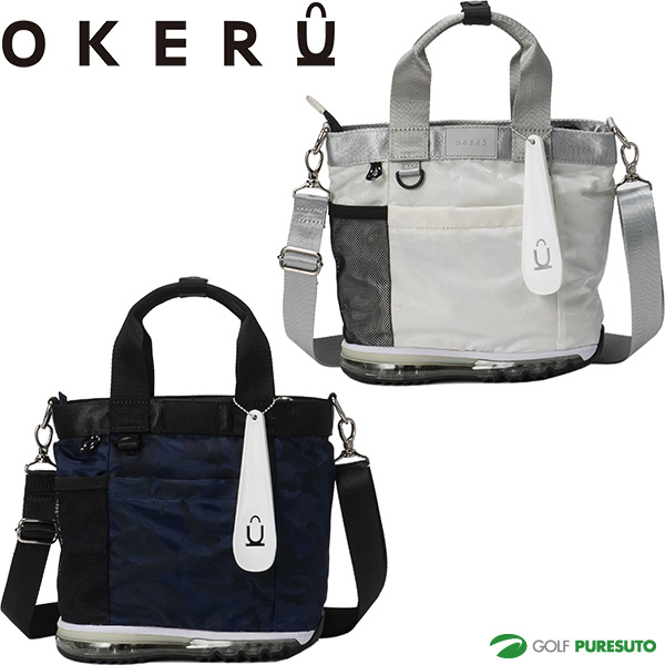 オケル タイプP AD アドミラル コラボレーション ラウンドバッグ カートバッグ ミニトート トートバッグ TYPE-P OKMGAD5S 2025年春夏モデル OKERU Admiral 普段使い アウトドア ピクニック ペットのお散歩にも ファスナー開閉 ショルダーストラップ ユニセックス コラボ 迷彩