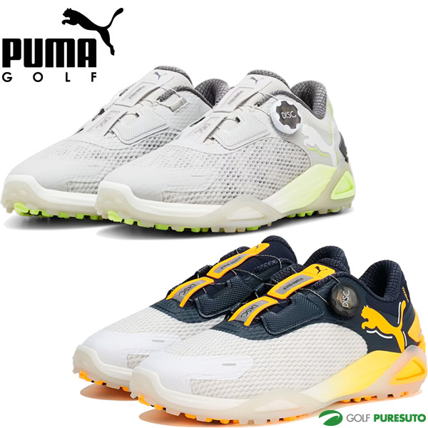 プーマ ゴルフ ゴルフシューズ シャドウキャット ニトロ ディスク スパイクレスシューズ メンズ 310219 3E相当 PUMA GOLF SHADOWCAT NITRO ローカット ダイヤル式 24FW