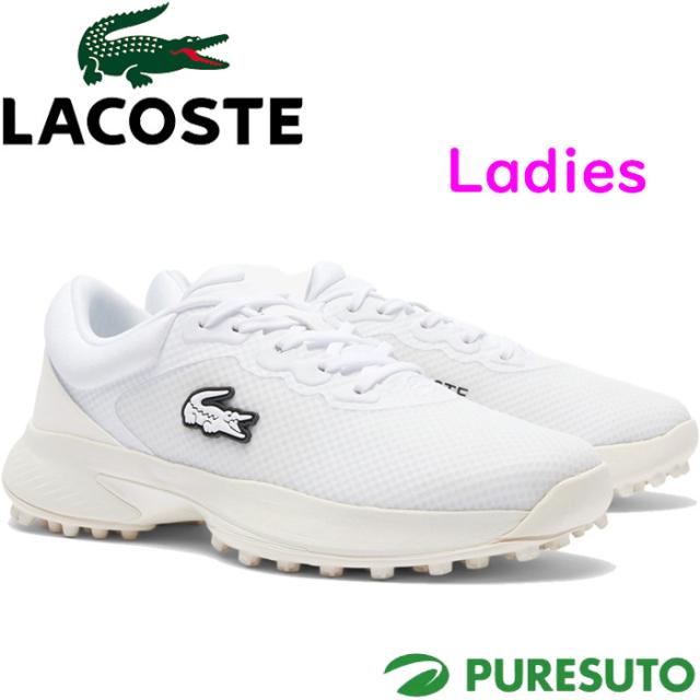【レディース】ラコステ ゴルフシューズ GOLF POINT 125 2 SFA スパイクレスシューズ 49SFA0138 靴 LACOSTE GOLF 2025年春夏モデル 女性用