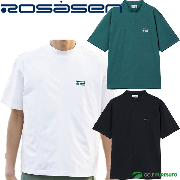 ロサーセン 半袖 モックネックシャツ ソロナ University of Hawaii 別注 メンズ 044-23452 トップス ゴルフウェア 2025年春夏モデル ROSASEN 春夏ウェア ハワイ大学