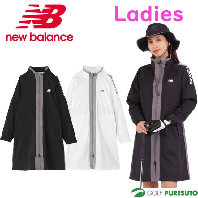 【レディース】ニューバランス ゴルフ 透湿防水 防風 ワンピース レインウェア 012-5988502 ゴルフウェア 2025年春夏モデル Newbalance GOLF