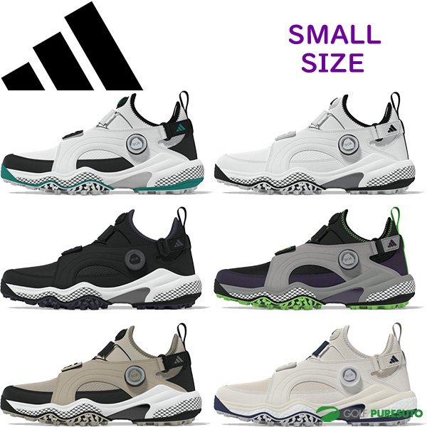 アディダス ゴルフ ゴルフシューズ コードカオス 25 ミッド ボア スパイクレスシューズ NQX22 JP5187／JP5185／JP5186／JQ7717／JR8239／JQ7718 2E相当 2025年秋冬モデル adidas golf 靴 ダイヤル式 CODECHAOS 25 MID BOA 小さいサイズ 女性用