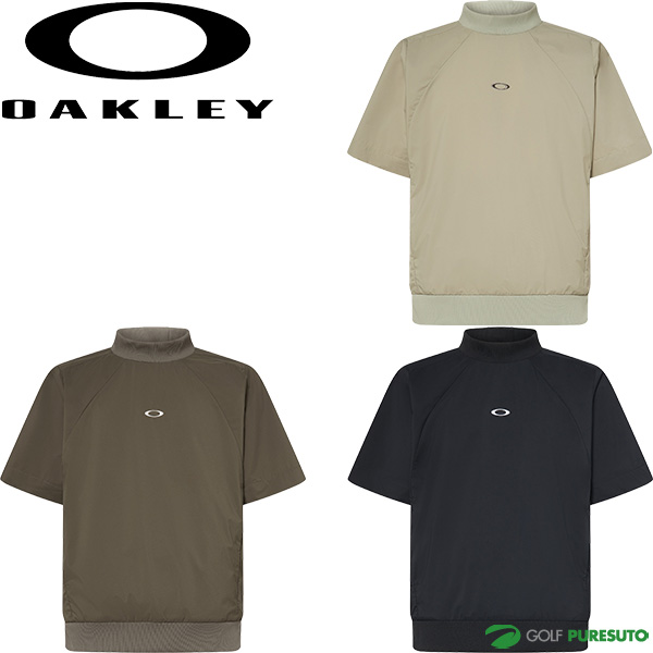 オークリー 半袖 モックプルオーバー 2.0 メンズ FOA408143 ジャケット トップス ゴルフウェア 2025年秋冬モデル Oakley SS Mock Pullover 2.0 秋冬ウェア