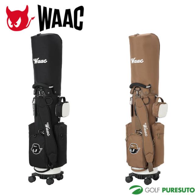 ワック ゴルフ UNISEX CITY LINE ホイール キャディバッグ 072254800 ゴルフバッグ カートタイプ 2025年秋冬モデル WAAC GOLF