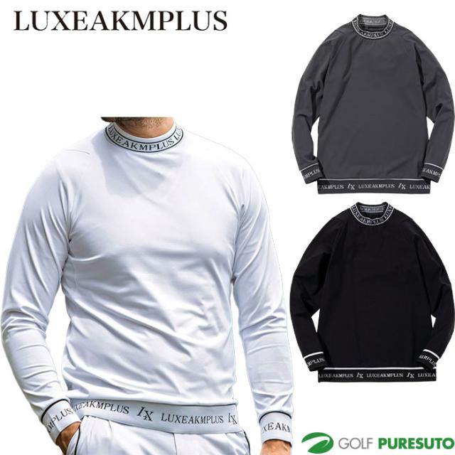 リュクスエイケイエムプラス ゴルフ ヘムライン ロング Tシャツ LAT25010 ゴルフウェア メンズ トップス 2025年秋冬モデル LUXEAKMPLUS GOLF