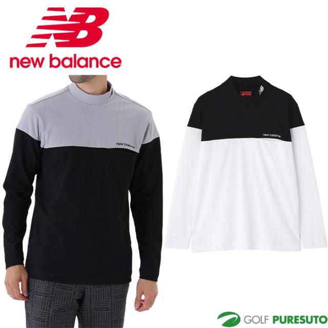 ニューバランス ゴルフ UV ストレッチ 長袖 モックネック プルオーバー012-5267001 ゴルフウェア トップス 2025年秋冬モデル Newbalance GOLF