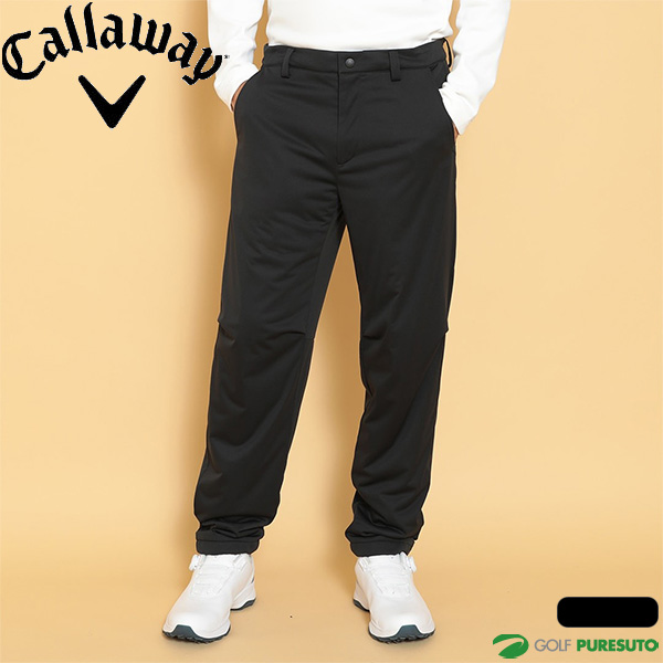 キャロウェイ ゴルフ ロングパンツ スターストレッチ パンツ ふんわり裏地付き メンズ C24226118 ボトムス ゴルフウェア 2024年秋冬モデル Callaway GOLF アパレル 秋冬ウェア 24FW