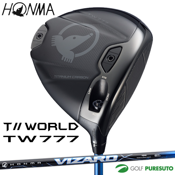 本間ゴルフ ツアーワールド TW777 ドライバー VIZARD BLUE カーボンシャフト 2025年モデル[HONMA TOUR WORLD][ホンマゴルフ]