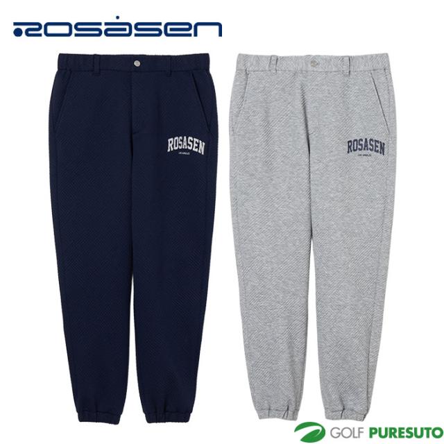 ロサーセン ゴルフ A-Line 膨れジャカード パンツ 047-74811 ゴルフウェア ボトムス 2025年秋冬モデル Rosasen GOLF
