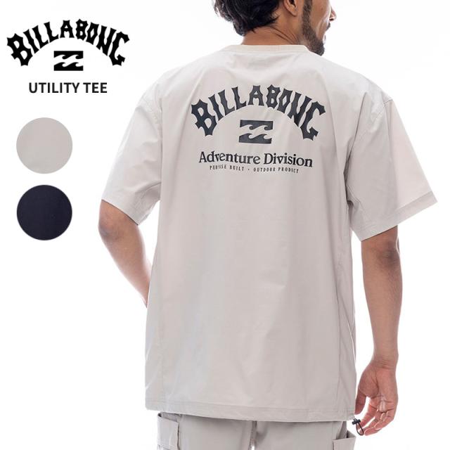 ビラボン メンズ ポケッタブル 撥水 半袖Tシャツ BILLABONG ユーティリティ Tシャツ UTILITY TEE トップス BF011866