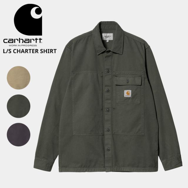 カーハート ダブリューアイピー Carhartt WIP L/S CHARTER SHIRT  メンズ チャーターシャツ 長袖シャツ i030765