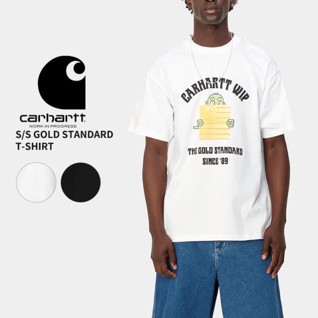 カーハート ダブリューアイピー 半袖 Tシャツ メンズ Carhartt WIP S/S GOLD STANDARD T-SHIRT  カットソー トップス tシャツ i033250