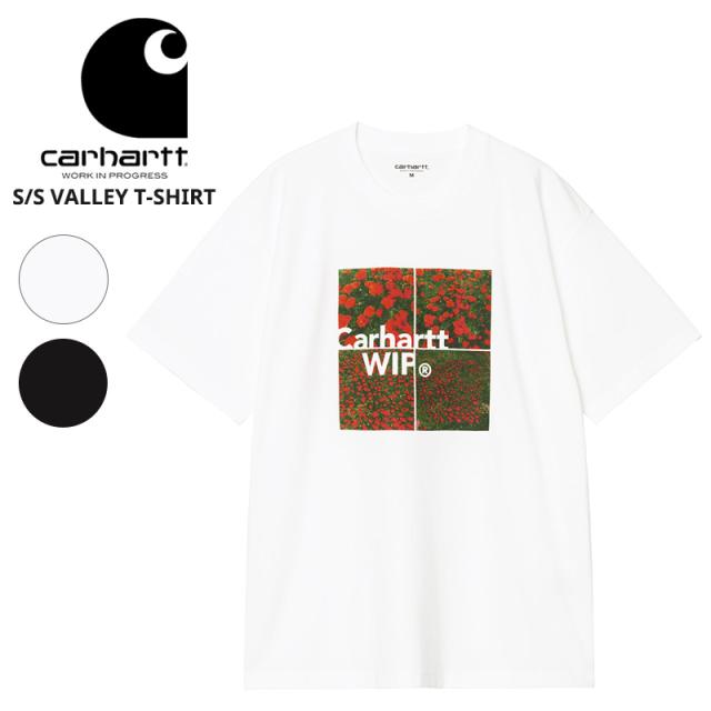 カーハート ダブリューアイピー メンズ 半袖 Tシャツ  Carhartt WIP ショートスリーブバレーTシャツ トップス Tシャツ i034657