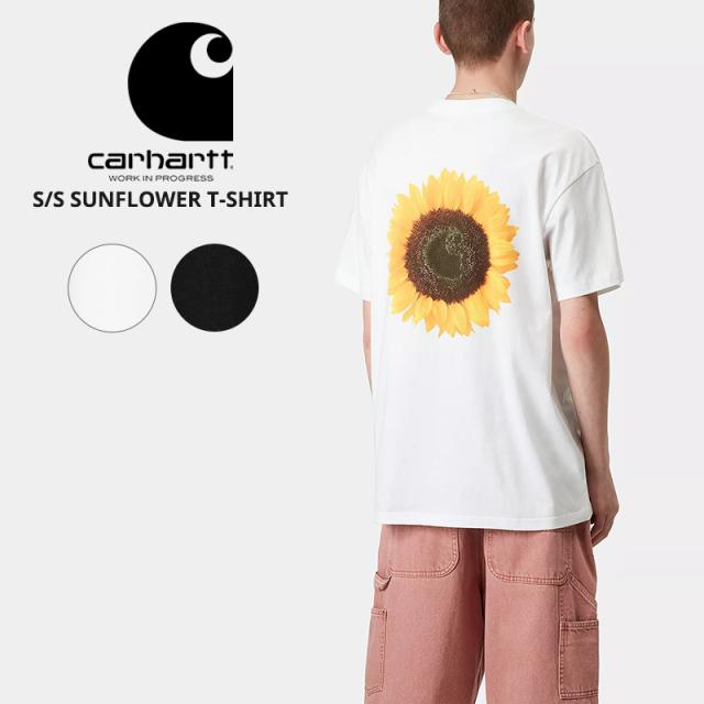 カーハート ダブリューアイピー メンズ 半袖 Tシャツ  Carhartt WIP ショートスリーブサンフラワーTシャツ カットソー トップス Tシャツ i034661