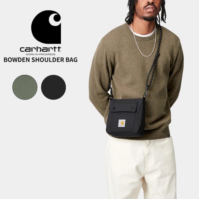 カーハート ダブリューアイピー ショルダーバッグ Carhartt WIP ボウデンショルダーバッグ BOWDEN SHOULDER BAG  スクエア型  i035215