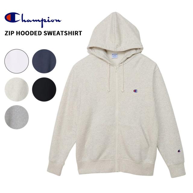 チャンピオン メンズ ジップパーカー Champion ジップフーデッドスウェットシャツ ZIP HOODED SWEATSHIRT メンズカジュアル  長袖 トップス フーディー 裏毛 c3-y137
