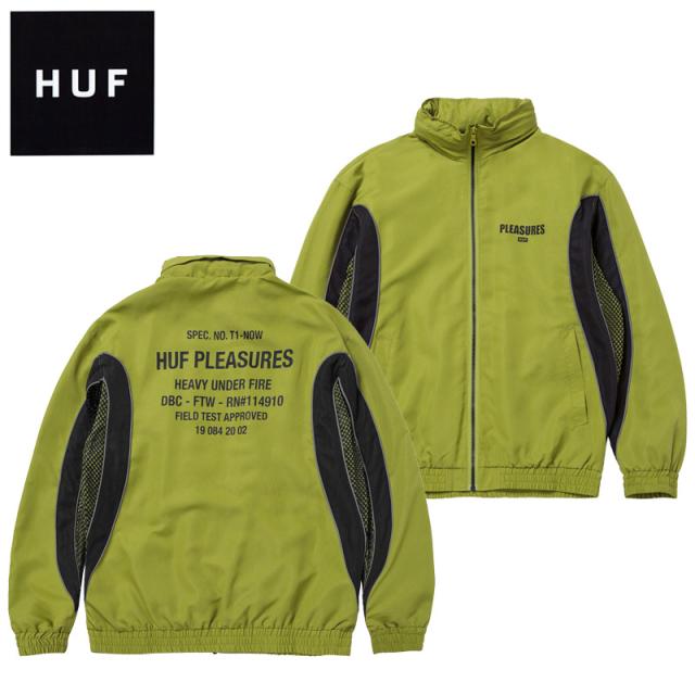 ハフ HUF PLEASURES DARTON TRACK JACKET トラック ジャケット プレジャーズ アウター 男性 メンズ jk00362