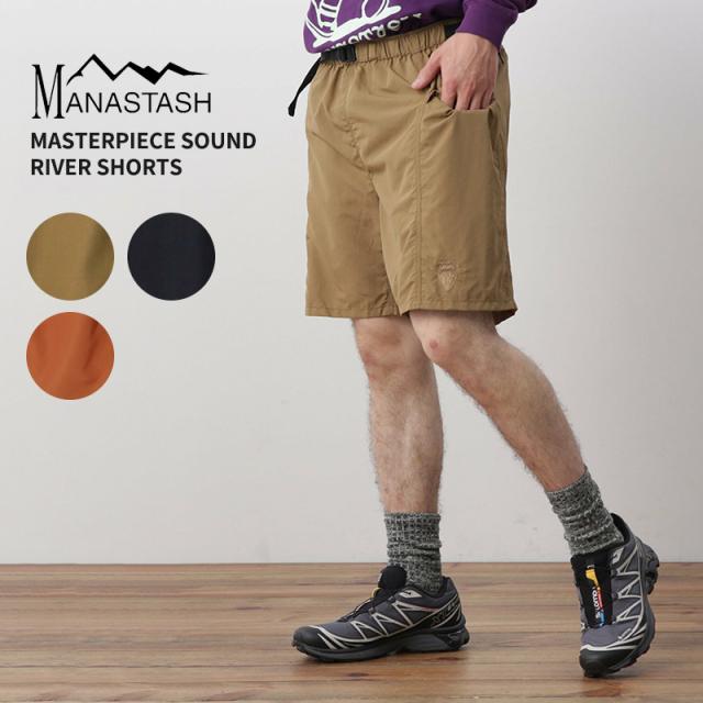 マナスタッシュ メンズ MANASTASH マスターピースサウンド リヴァーショーツ リバーショーツ MASTERPIECE SOUND  SHORTS  ボトムス ショートパンツ 792-5113008