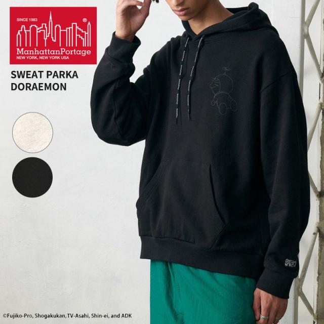 マンハッタン ポーテージ メンズ パーカー レディース Manhattan Portage ドラえもんコラボ Sweat Parka DORAEMON 長袖 USAコットン トップス MP-M624