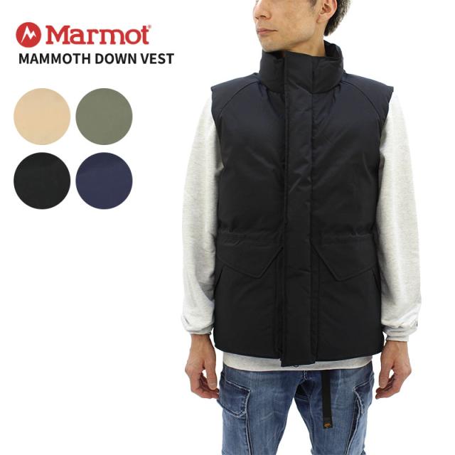マーモット ベスト MARMOT マンモス ダウンベスト Mammoth Down Vest  アウター 秋 冬 ユニセックス tsaud020