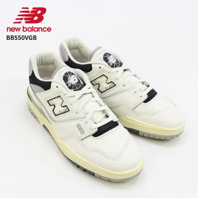 ニューバランス スニーカー New Balance 550 VGB BB550 White/Grey バスケットボール シューズ nb-bb550vgb