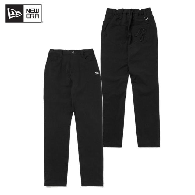 ニューエラ NEW ERA WOMEN'S テーパード ストレッチパンツ ブラック ゴルフ ボトムス パンツ レディース 女性 ニューエラ 13762654