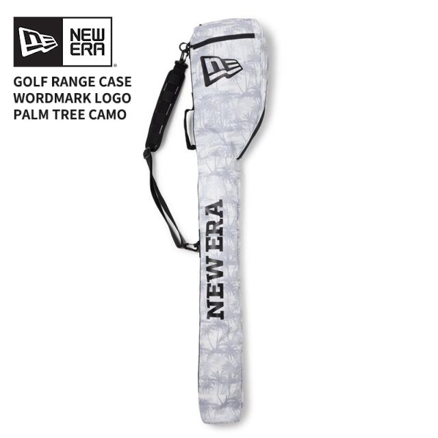 ニューエラ ゴルフバッグ クラブケース ゴルフケース NEW ERA レンジケース ワードマークロゴ パームツリーカモ 14393705