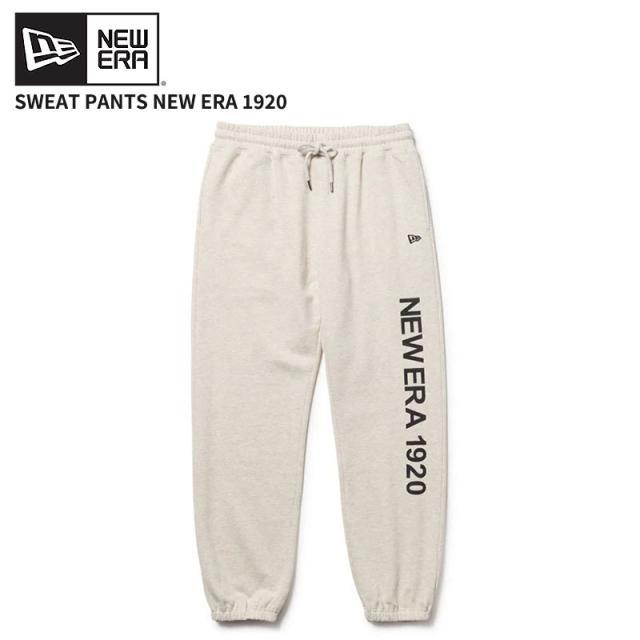 ニューエラ メンズ スウェットパンツ NEW ERA 裏毛  NEW ERA 1920 オートミール ボトムス パンツ リラックスウエア 14682642