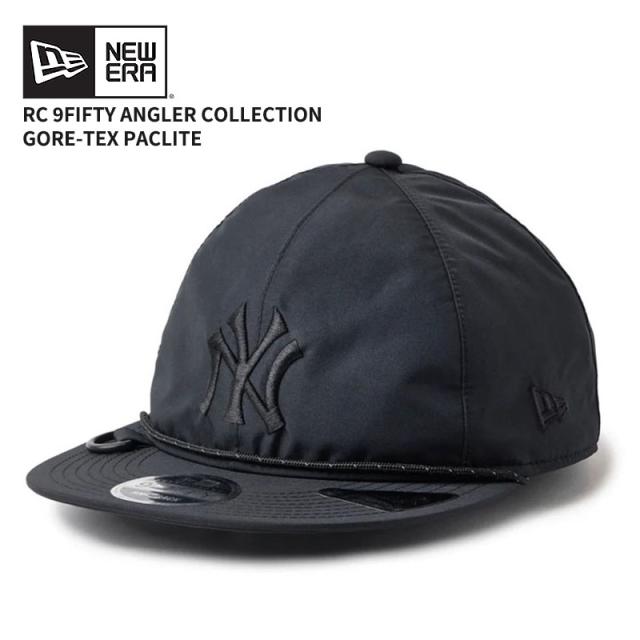 ニューエラ メンズ ローキャップ レディース NEW ERA RC 9FIFTY Angler Collection GORE-TEX PACLITE ニューヨーク・ヤンキース ブラック 帽子 CAP 14707015