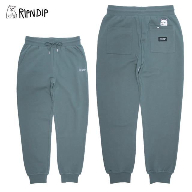 リップンディップ RIPNDIP Peek A Nerm Sweatpants Charcoal スウェットパンツ ロングパンツ 男性 メンズ rnd9517