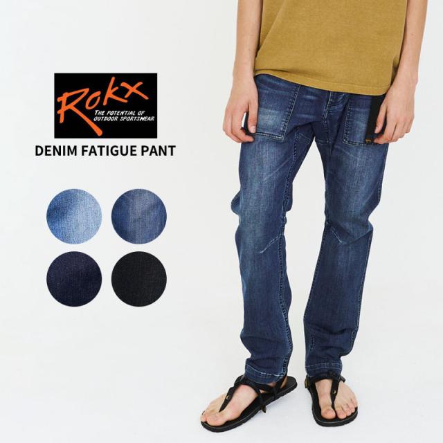 ロックス ROKX DENIM FATIGUE PANT クライミング パンツ ロングパンツ メンズ 男性 RXMS191008