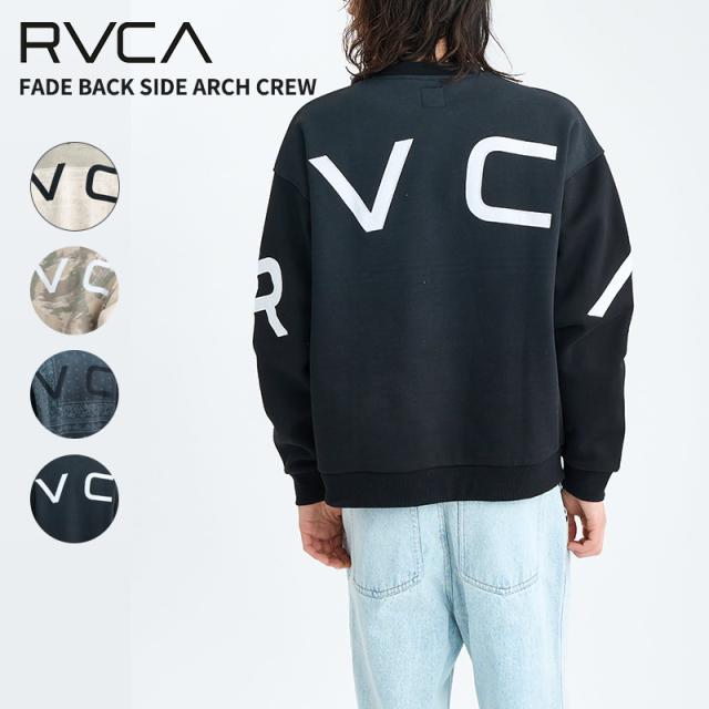 ルーカ メンズ スウェット RVCA  FADE BACK SIDE ARCH RVCA トレーナー 秋冬 トップス 2025年秋冬モデル BF042001